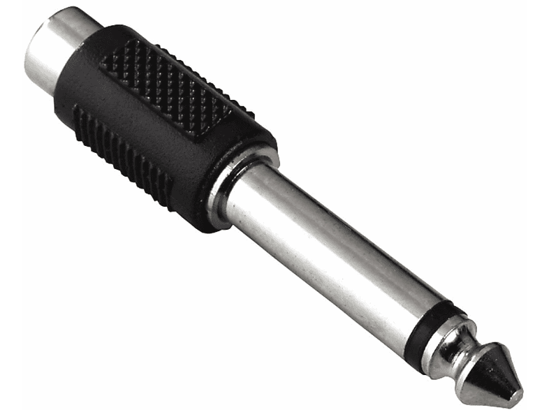 Adapter Jack 6.3mm-RCA HAMA Czarny | sprawdź cenę i opinie w MediaMarkt