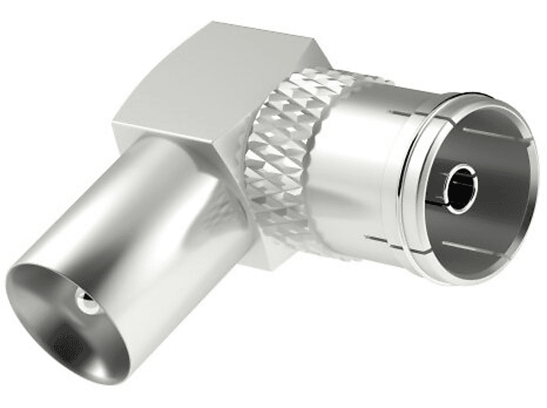 Adapter antenowy HAMA Wtyk koncentryczny | złącze koncentryczne 90 ° | MediaMarkt