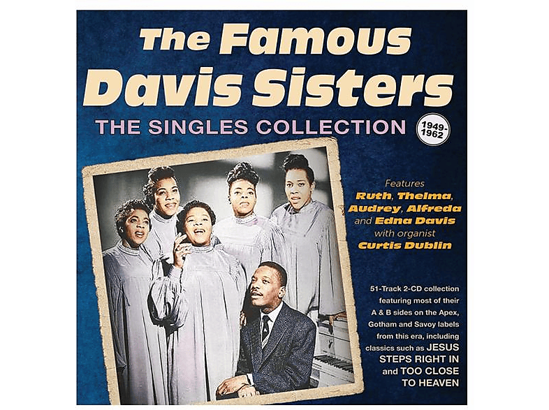 Famous Davis Sisters | Famous Davis Sisters - The Singles Collection 1949-62 - (CD) Hip Hop & R ...