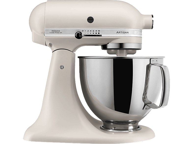 KITCHENAID 5KSM125EMH Artisan robotgép, 300 W, 4,8L, milkshake | MediaMarkt