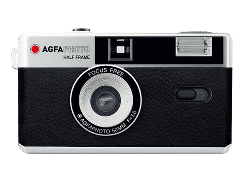 AGFA AgfaPhoto Half Frame | Analogkamera (Schwarz/Silber) | MediaMarkt