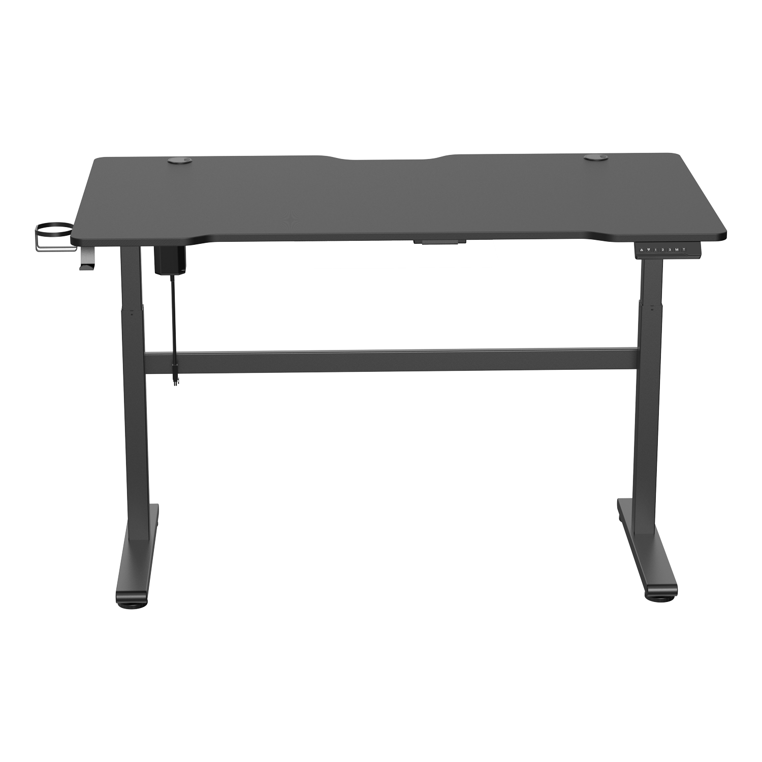 DELTACO Gaming DT410 Elektrische Gaming Tafel Zwart | MediaMarkt