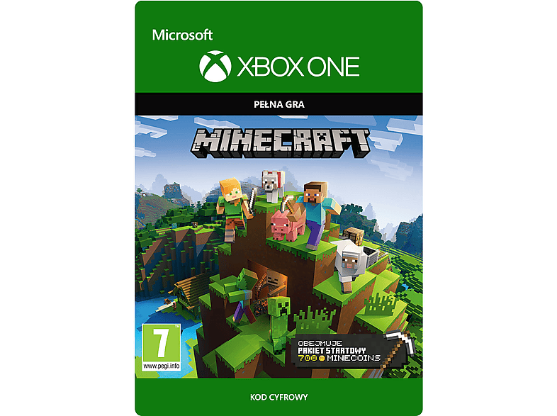 E-KOD Kod aktywacyjny Gra Xbox One Minecraft | Pakiet Startowy | MediaMarkt