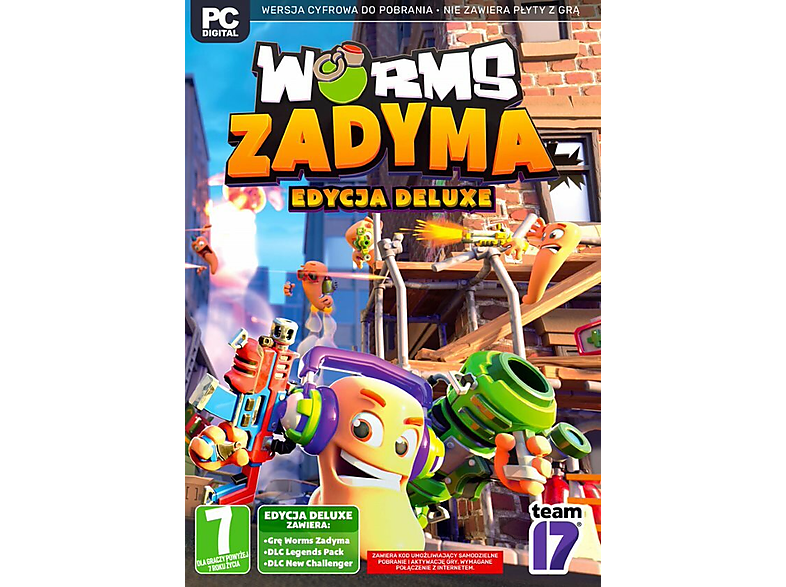 Gra PC Worms Zadyma Edycja Deluxe | sprawdź cenę i opinie w MediaMarkt
