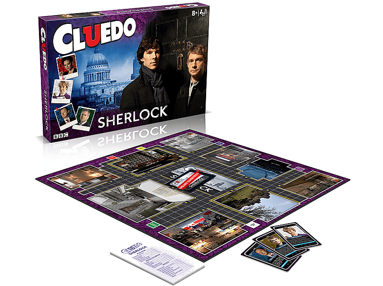 Gra planszowa WINNING GAMES Cluedo: Sherlock | MediaMarkt