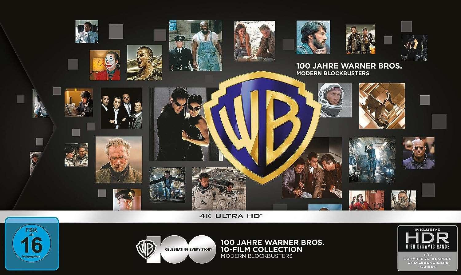 WB 100th Anniversary Modern Blockbusters 10-Film-Collection | Exklusive ...