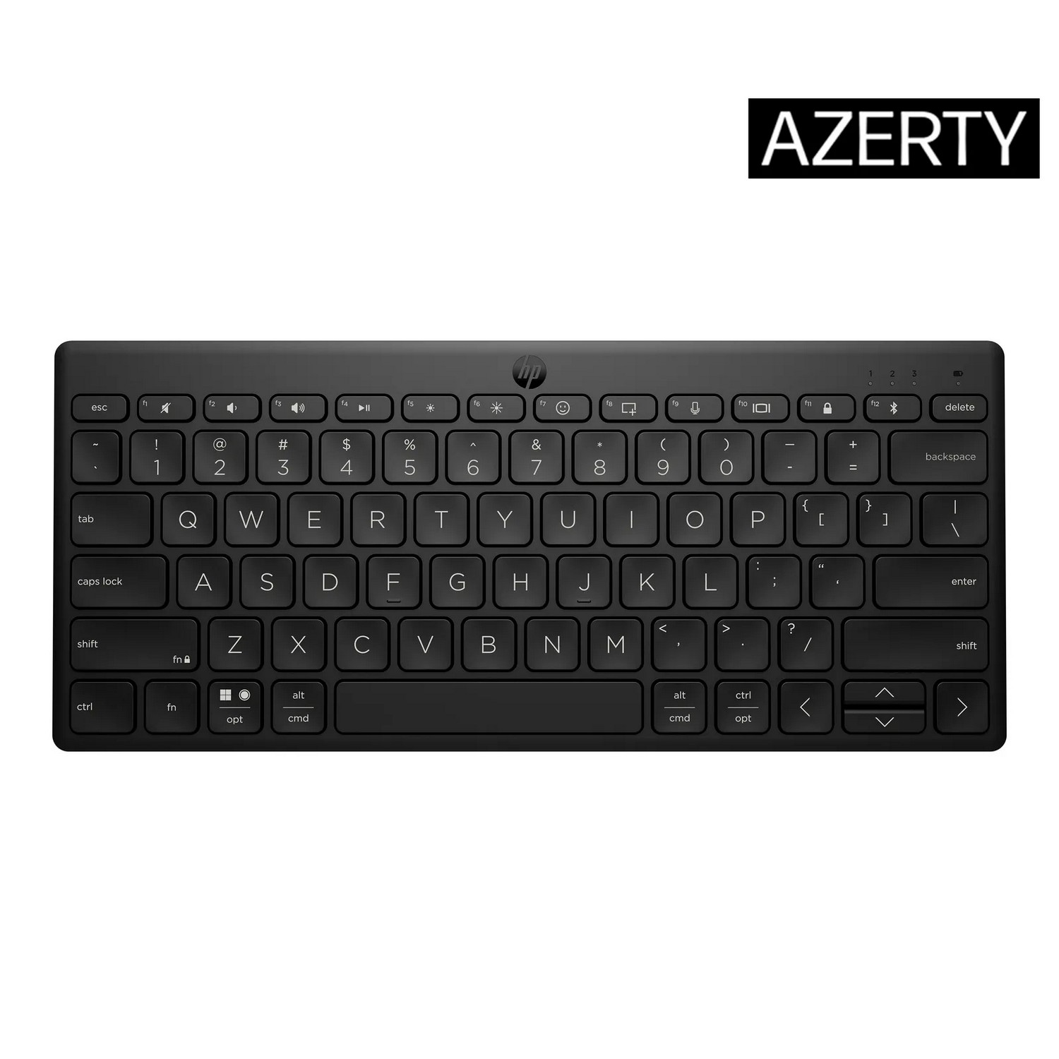 HP 350 Draadloos toetsenbord Compact AZERTY Zwart (692S8AA#AC0)