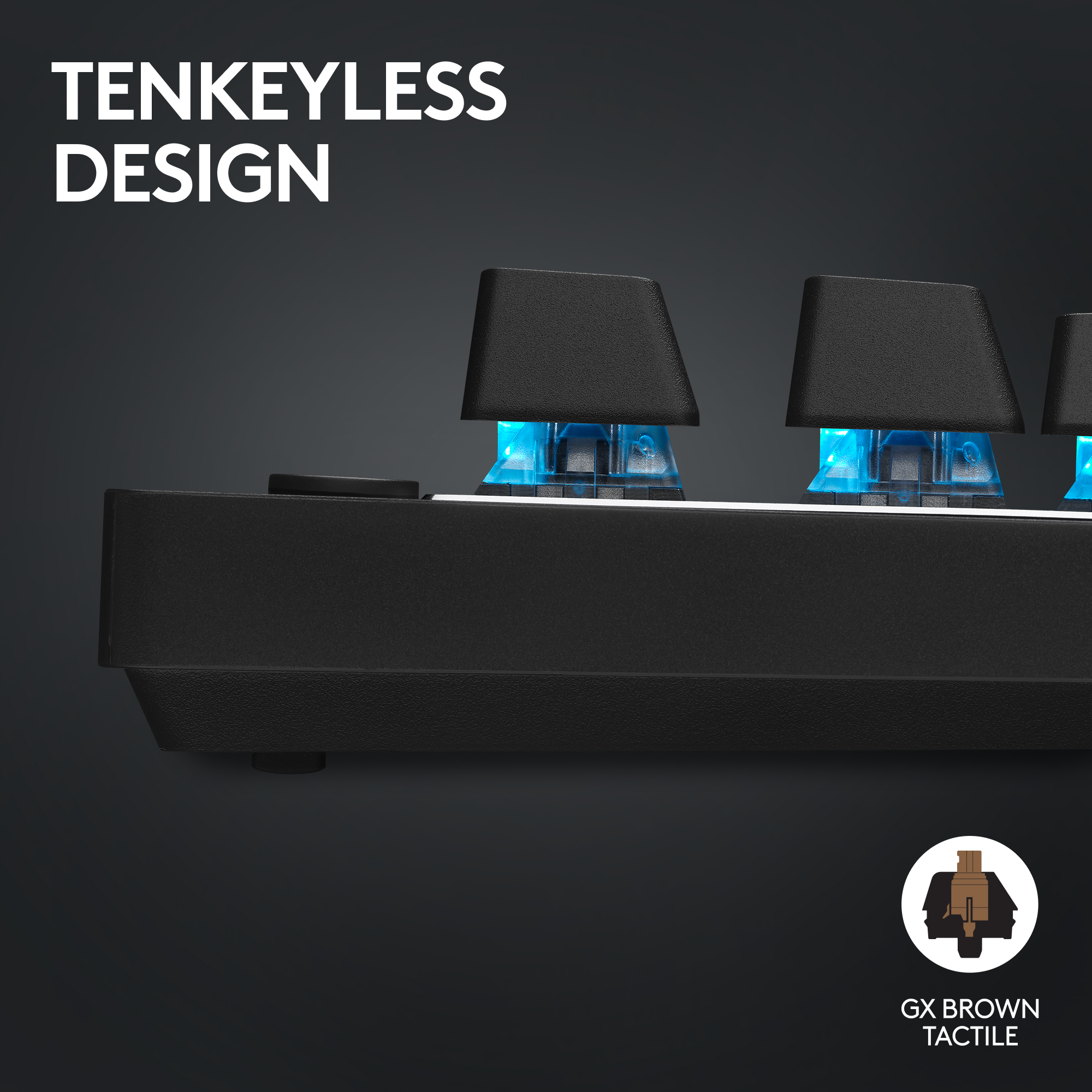 LOGITECH PRO X TKL LIGHTSPEED, Gaming-Tastatur, Mechanisch, Logitech GX ...