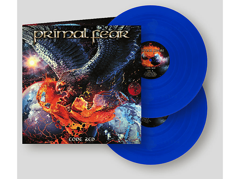 Primal Fear | Primal Fear - Code Red(Blue transparent) - (Vinyl) Heavy ...
