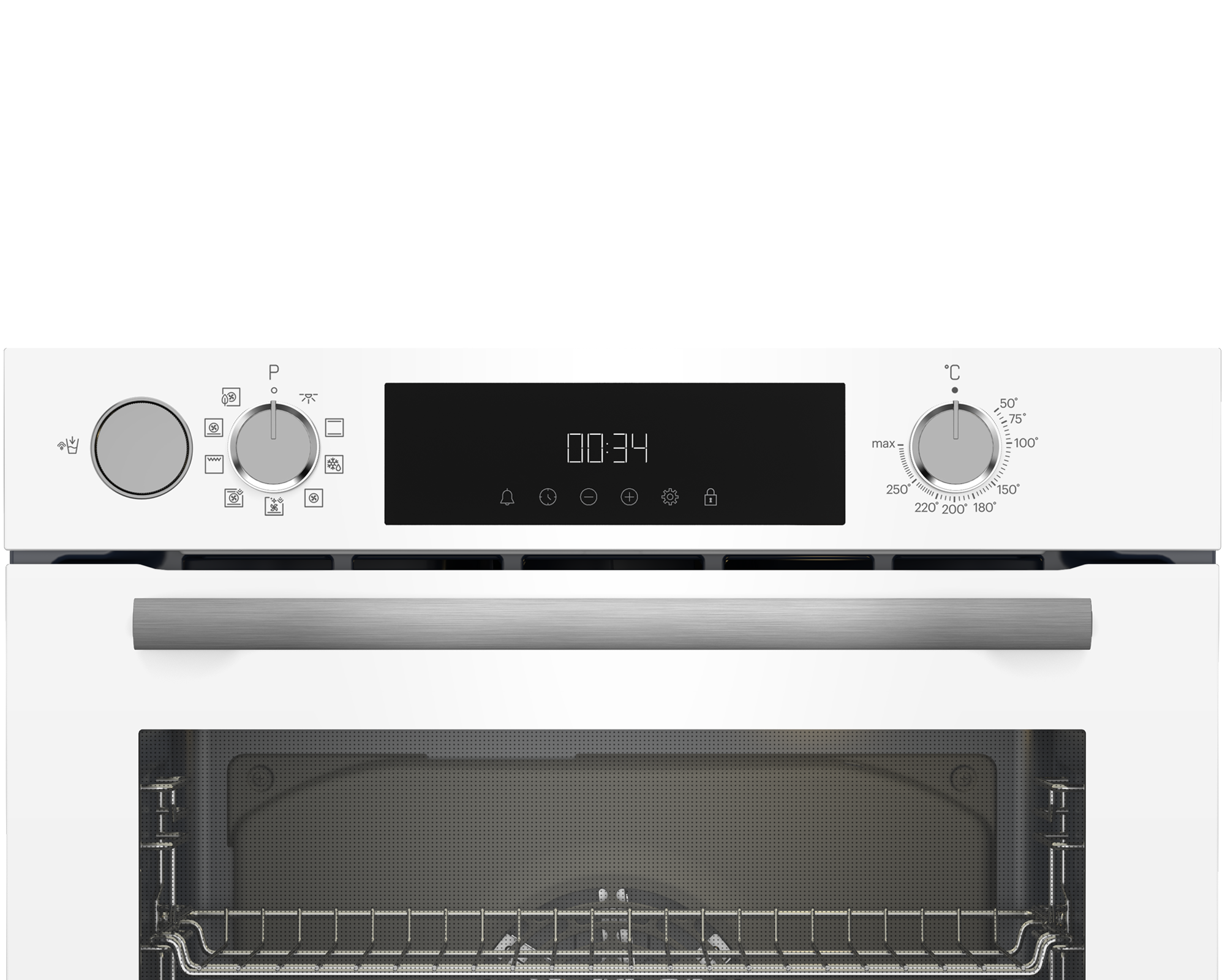 GRUNDIG GEBD 12302 W Fırın Buhar Destekli Ankastre Fırın Beyaz Fiyat ...