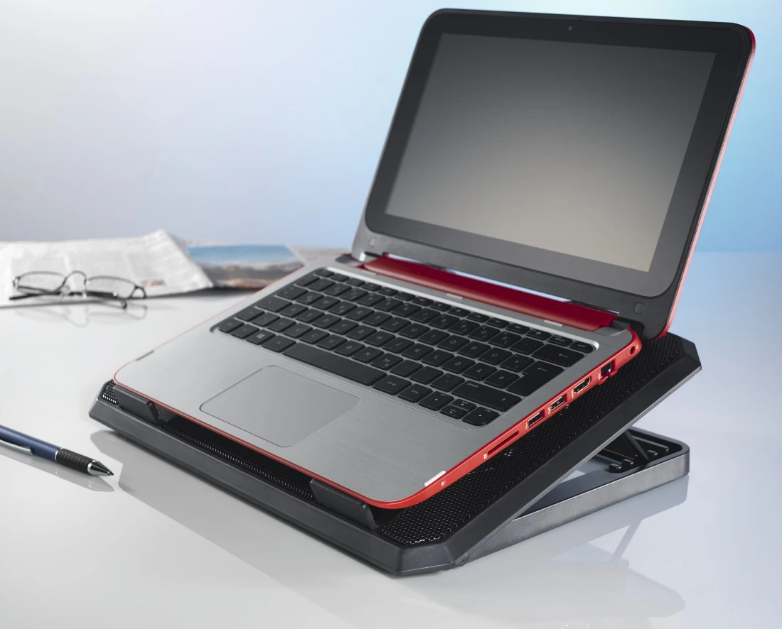 HAMA Notebook hűtő fekete (53065) | MediaMarkt