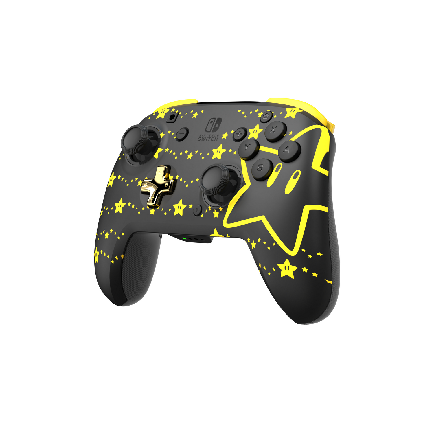 PDP Gaming Rematch Draadloze Controller | Super Star Glow in the Dark ...