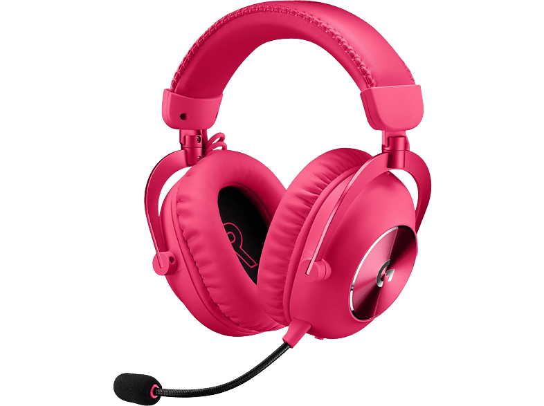 LOGITECH Casque gamer sans fil G PRO X 2 Lightspeed Rose (981-001275)