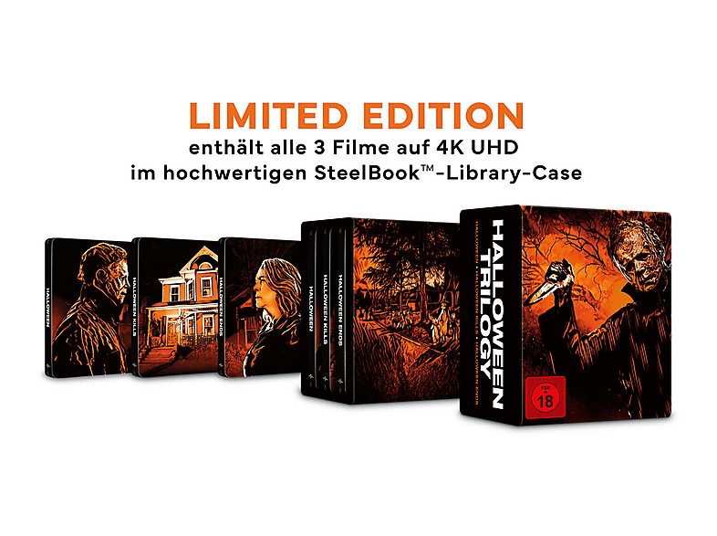 Halloween Trilogy [4K Ultra HD Blu-ray] online kaufen | MediaMarkt