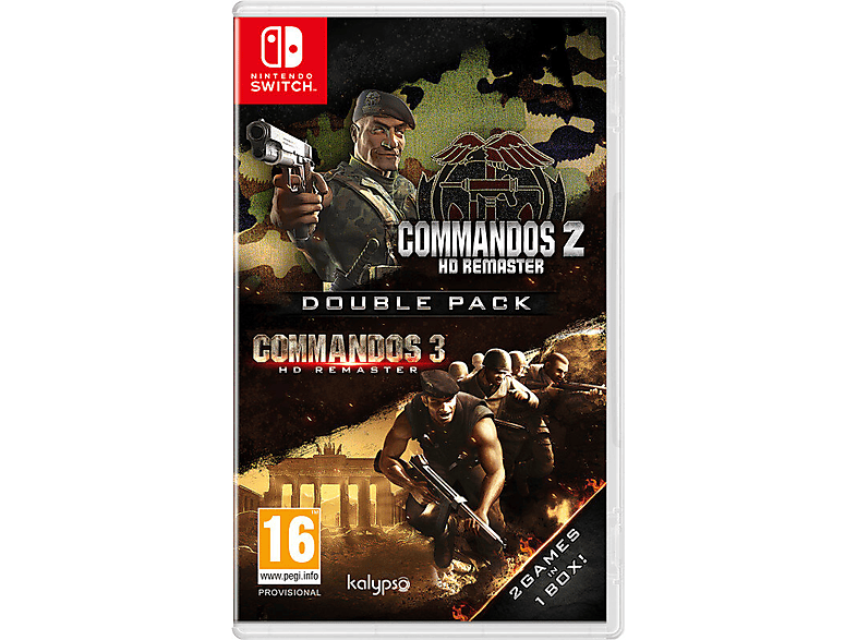 Gra Nintendo Switch Commandos 2 & Commandos 3 HD Remaster Double Pack ...