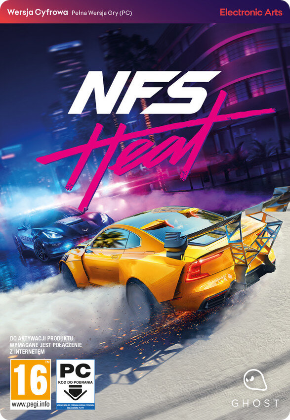 E-KOD Kod aktywacyjny Gra PC Need for Speed Heat | MediaMarkt