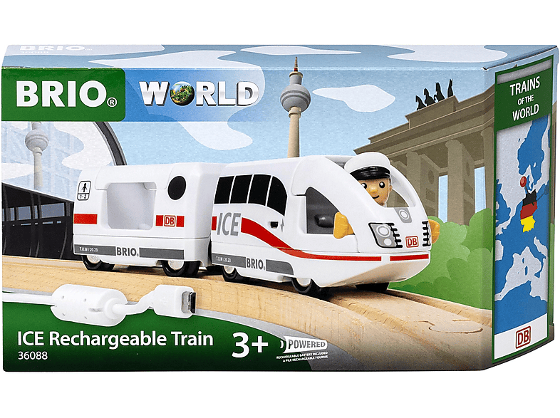 BRIO ICE Batterie Zug BRIO Bahn Mehrfarbig Holzspielzeug | MediaMarkt