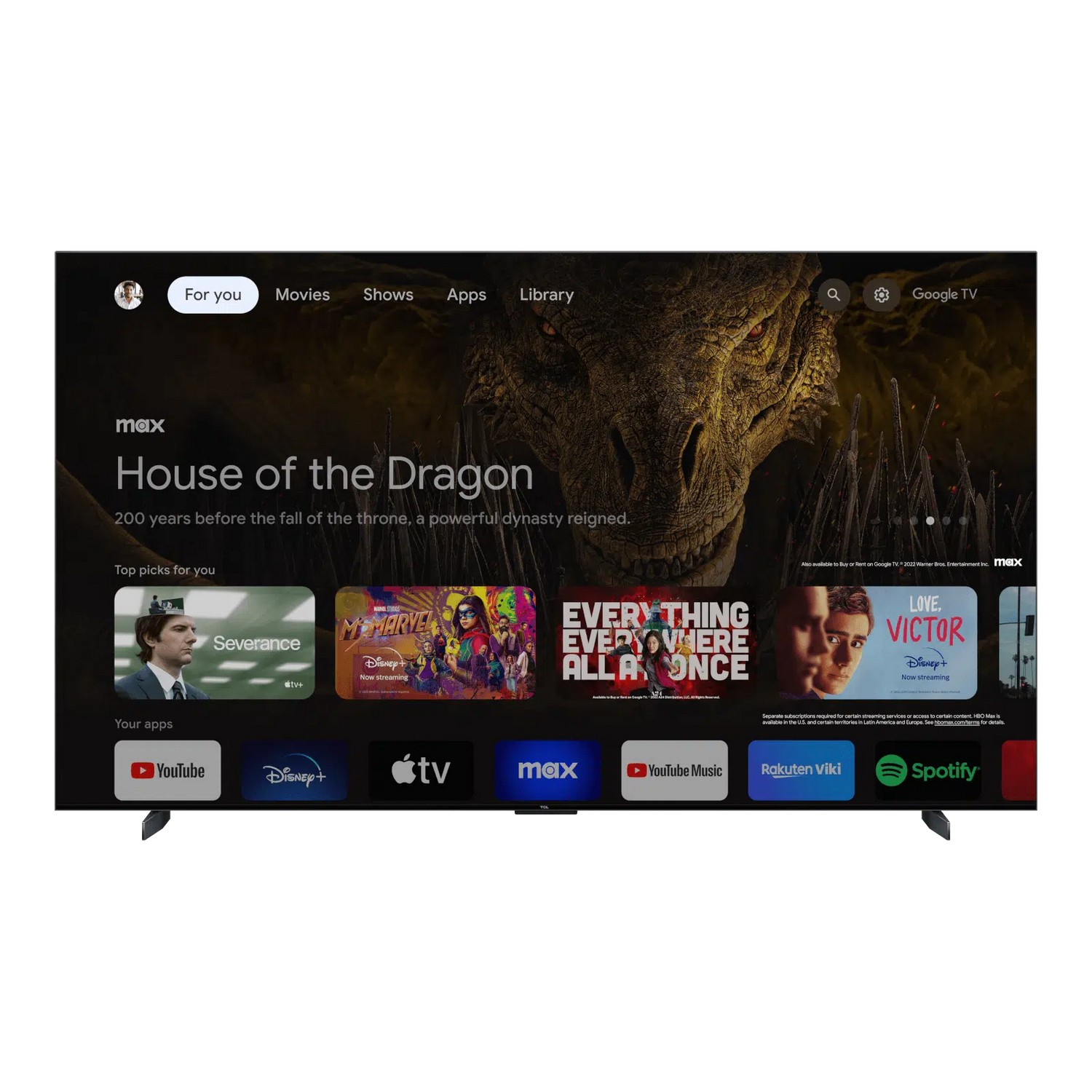 TV TCL QLED 98 98C805