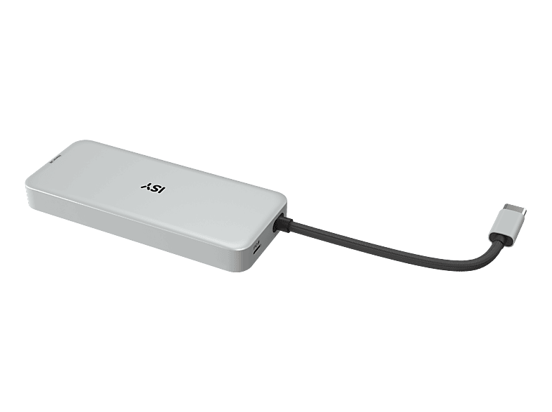 ISY IAD-3000 | USB-C Multiport-Adapter mit Power Delivery (Grau ...