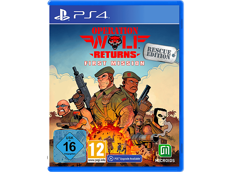 Operation Wolf Returns: First Mission – Rescue Edition | [PlayStation 4 ...