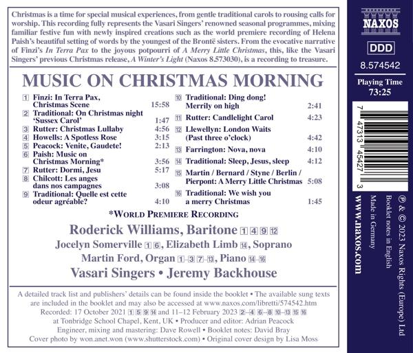 Williams,Roderick/Martin Ford,Martin/Backhouse,Jer | Music on Christmas ...