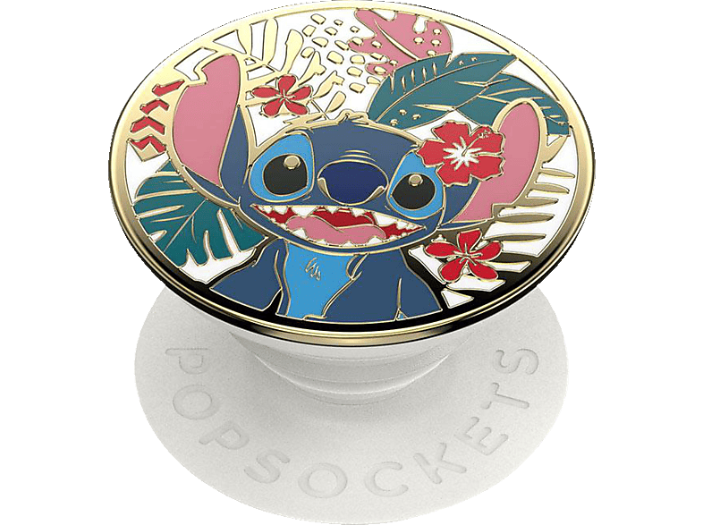 POPSOCKETS PopGrip Enamel Disney Stitch Handyhalterung, Mehrfarbig ...