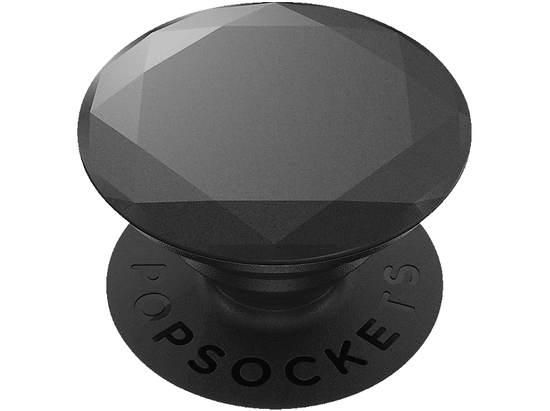 POPSOCKETS PopGrip Handyhalterung, Metallic Diamond Black Popsockets | MediaMarkt