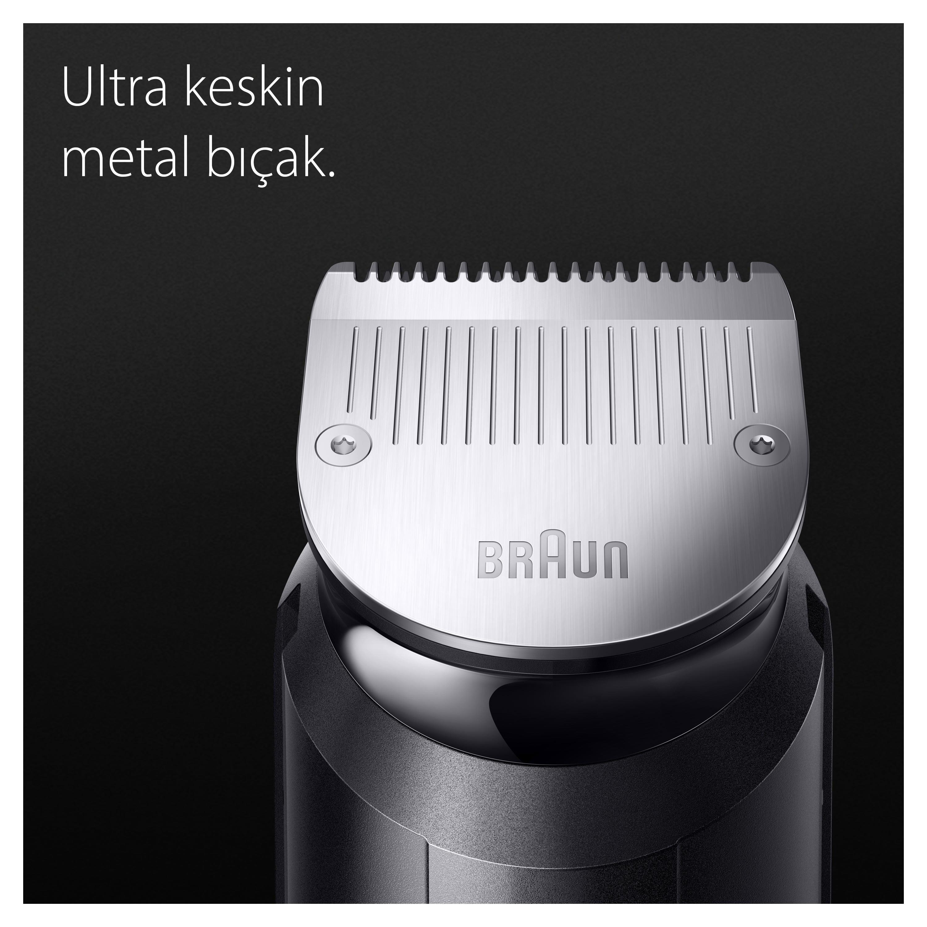 BRAUN MGK7420 Series 7 10’u 1 Arada Erkek Bakım Kiti Siyah Gümüş Fiyat ...
