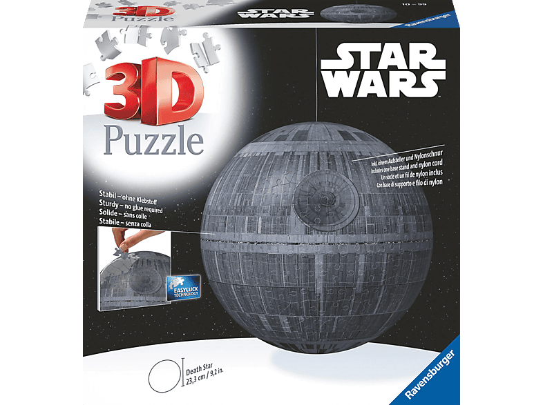 RAVENSBURGER Puzzle-Ball Star Wars Todesstern 3D Puzzle | SATURN