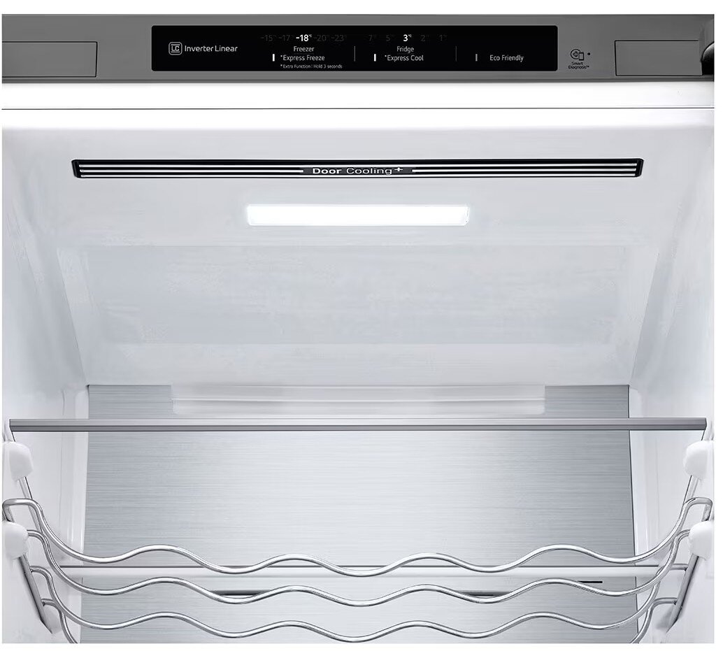 Lodówka LG GBV7280CMB 203cm No Frost Fresh Balancer Metal Fresh Srebrna ...