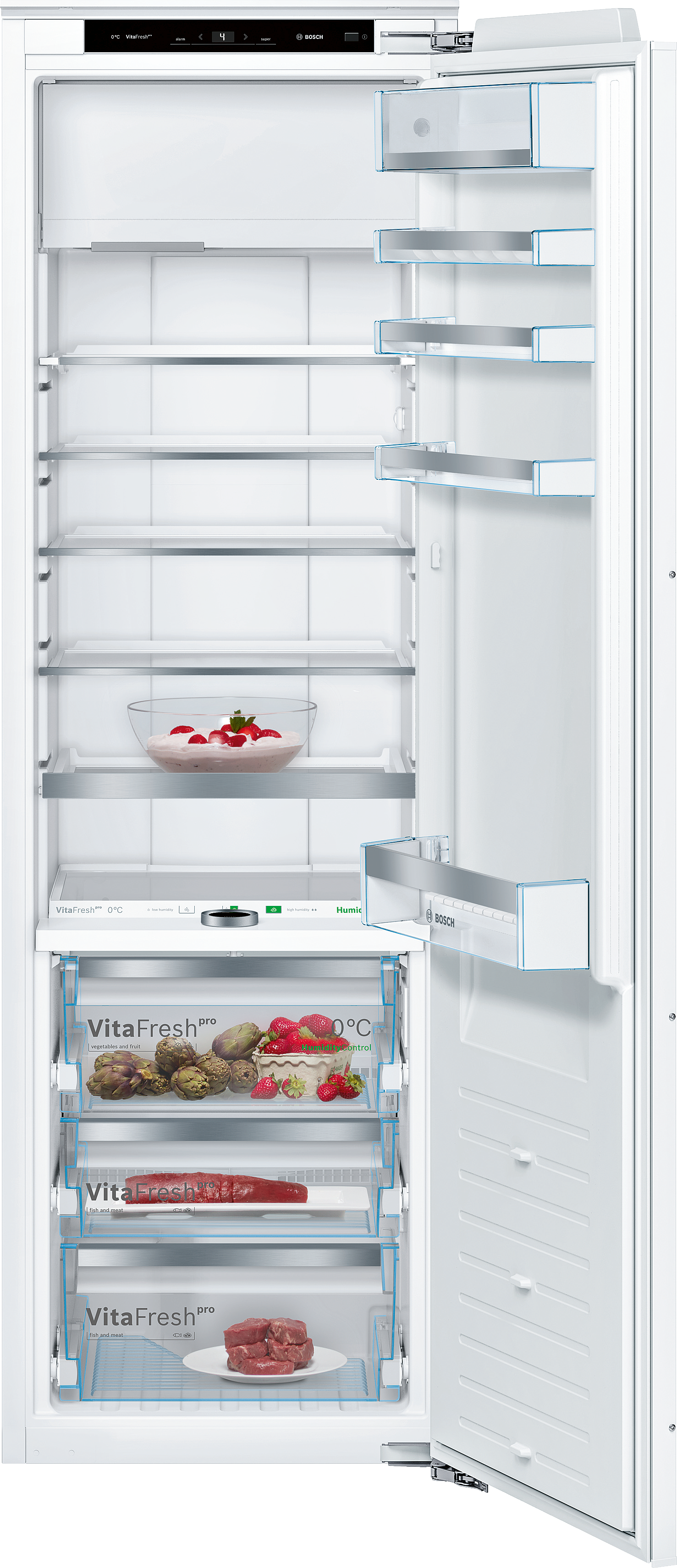 BOSCH KIF82PFE0 Serie 8 Kühlschrank (E, 1772 mm hoch, Weiß) online ...