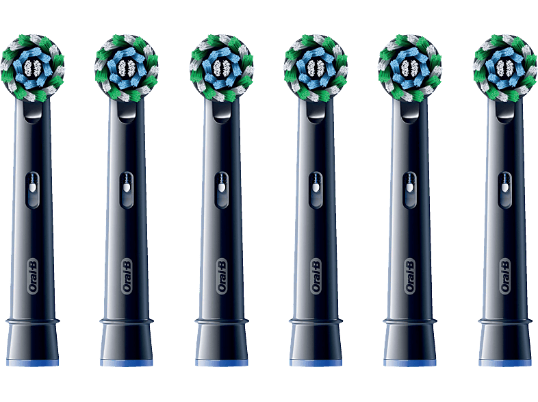 ORAL-B Pro CrossAction 6 Stück, schwarz Aufsteckbürsten Aufsteckbürsten -> kaufen | SATURN