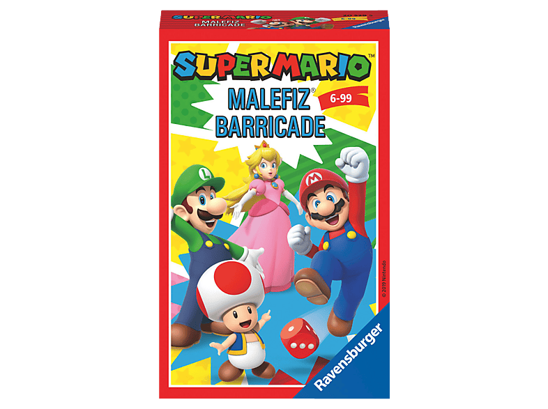 RAVENSBURGER Super Mario™ Malefiz® Würfelspiel Mehrfarbig Würfelspiel ...