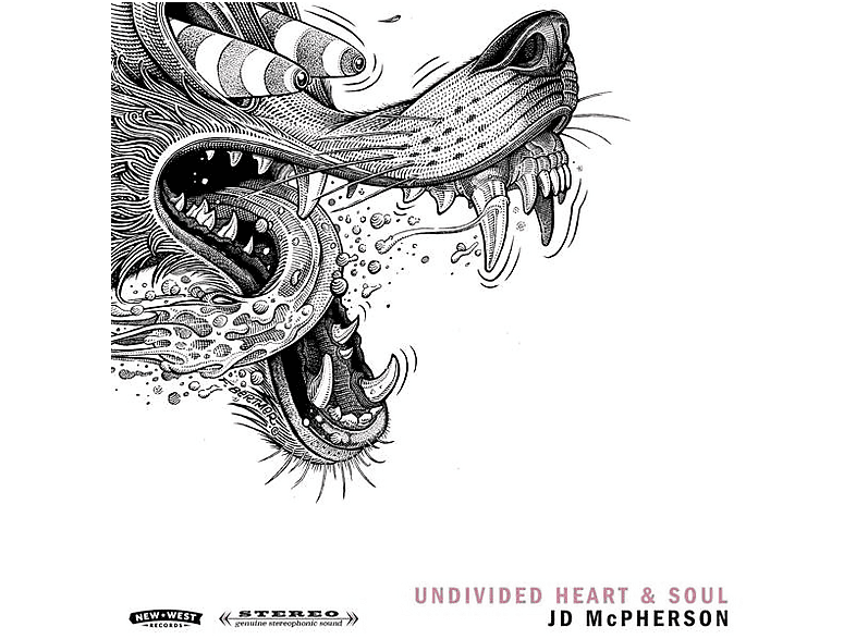 Jd Mcpherson | Undivided Heart - Red And Yellow Marbled Vinyl - (Vinyl ...