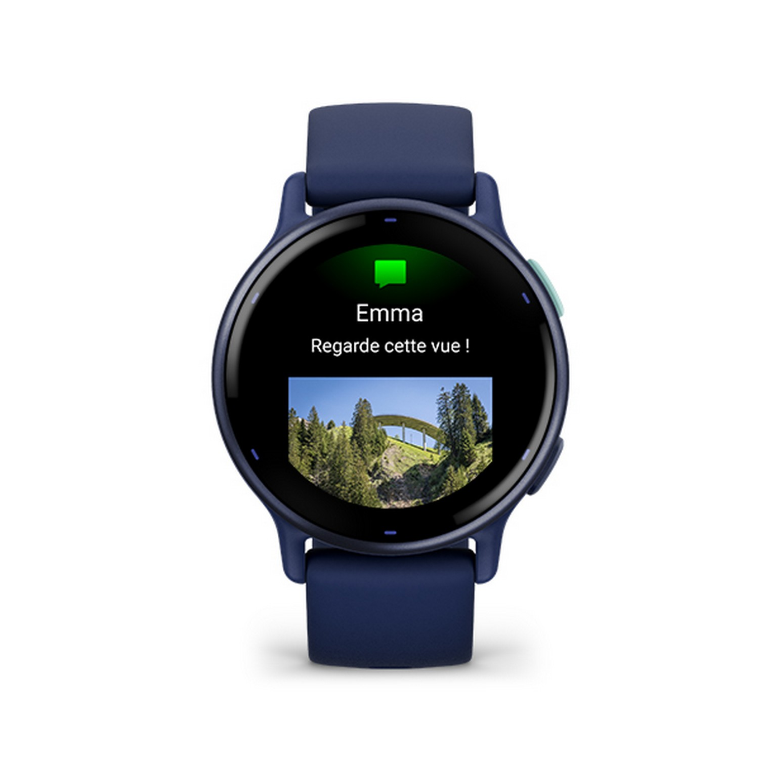 GARMIN Smartwatch Vivoactive 5 Blue Metallic (010-02862-12)