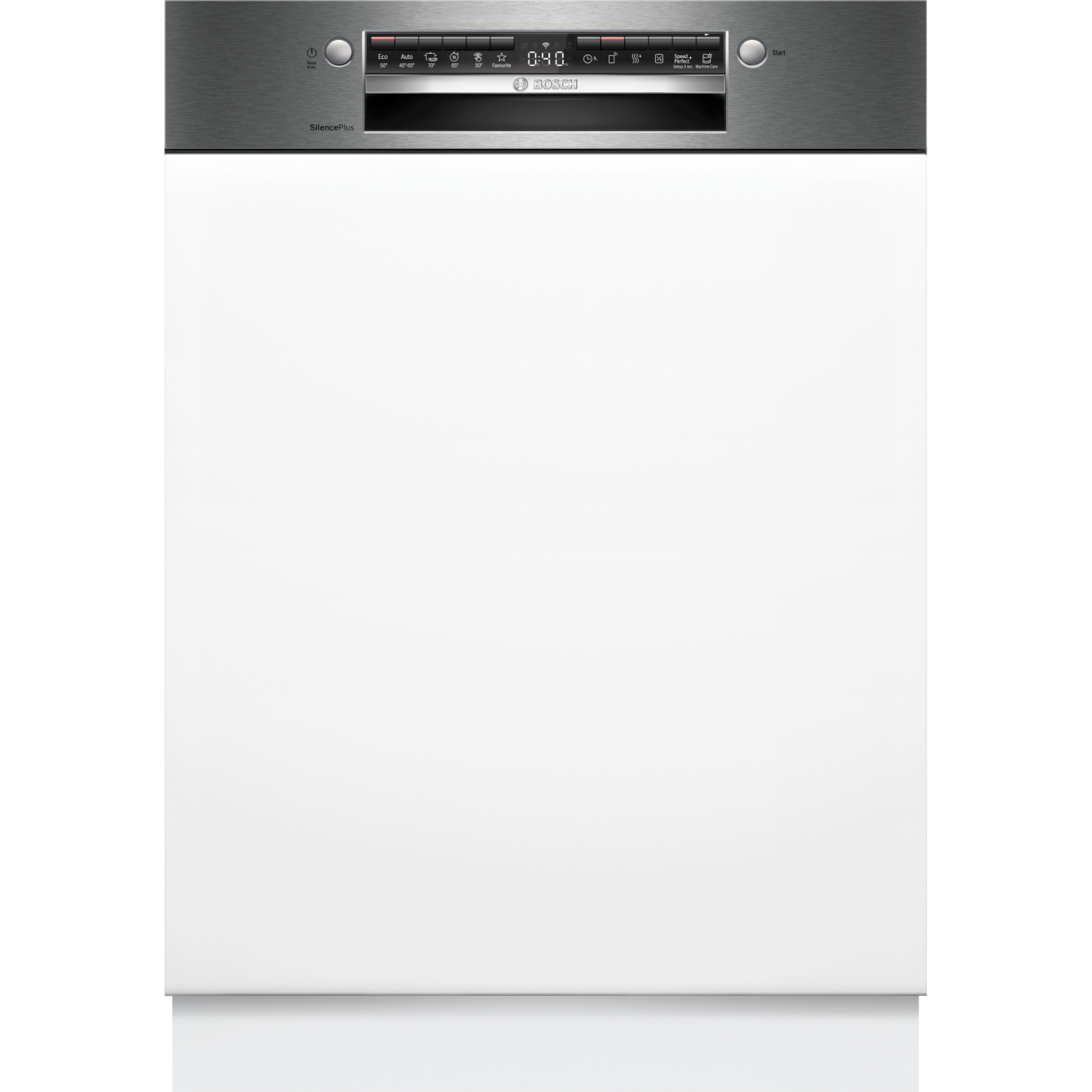 BOSCH SMI4HCS19E Inbouwvaatwasser | Half geïntegreerd - 14 couverts ...