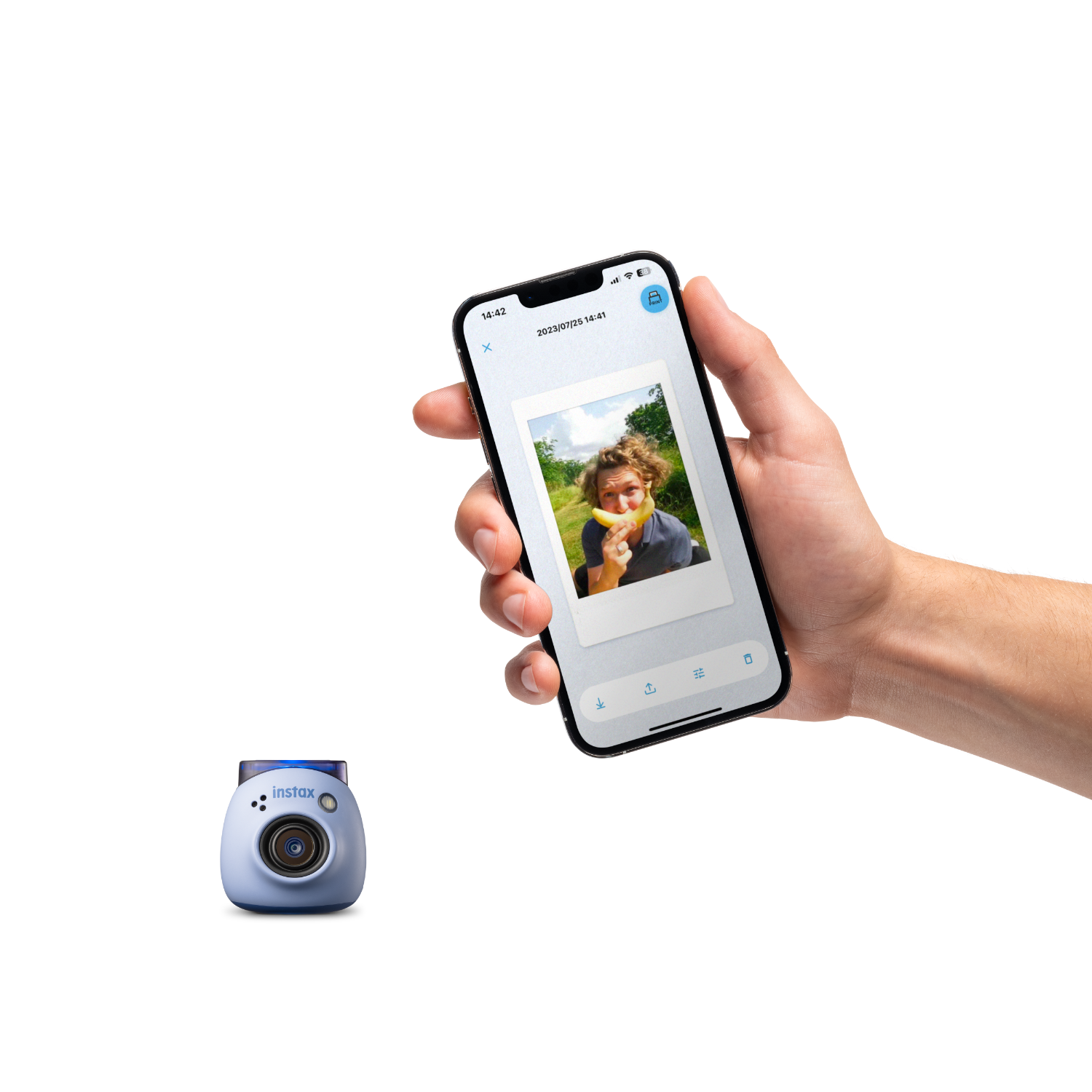 FUJIFILM INSTAX Pal Lavender Blue | MediaMarkt