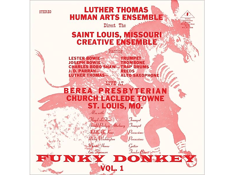 Luther Thomas Human Arts Ensemble | Funky Donkey Vol.1 - (Vinyl) Luther ...