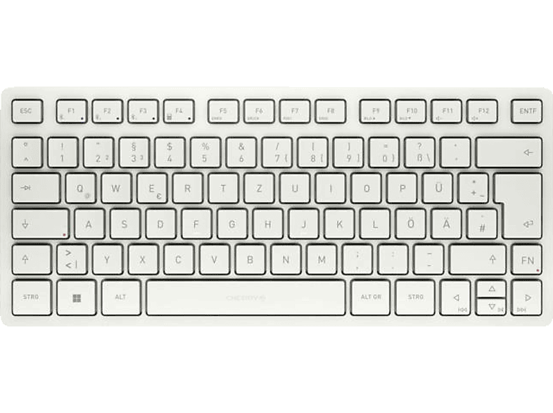CHERRY KW 7100 Mini BT kabellose Tastatur, Bluetooth, Weiß online ...