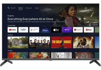 PEAQ PTV 43AQU-5023C 4K UHD Android Smart QLED televízió, 108 cm - MediaMarkt online vásárlás