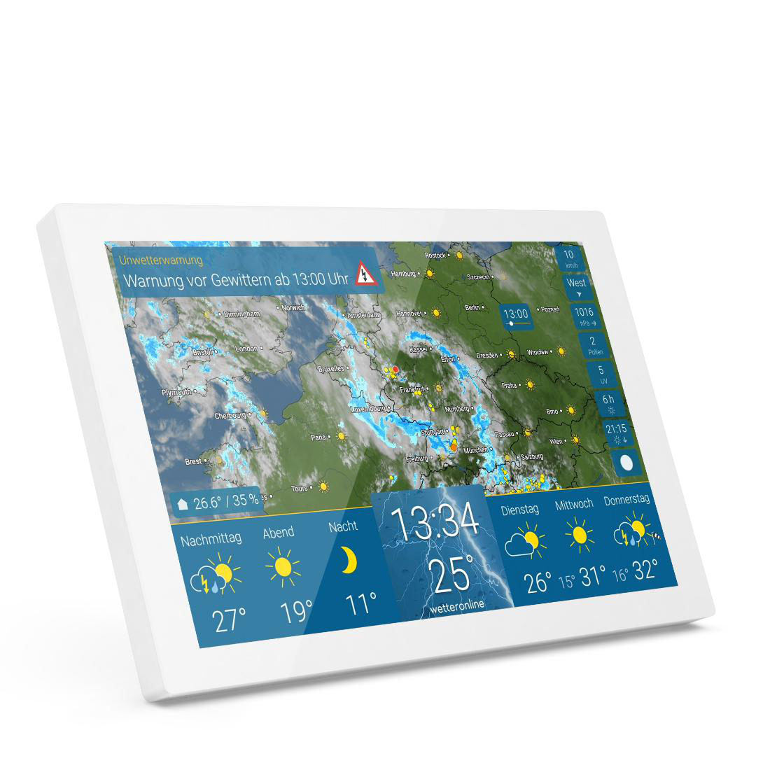 WETTERONLINE Home 3 | WetterDisplay mit WetterRadar Wetterstationen ...