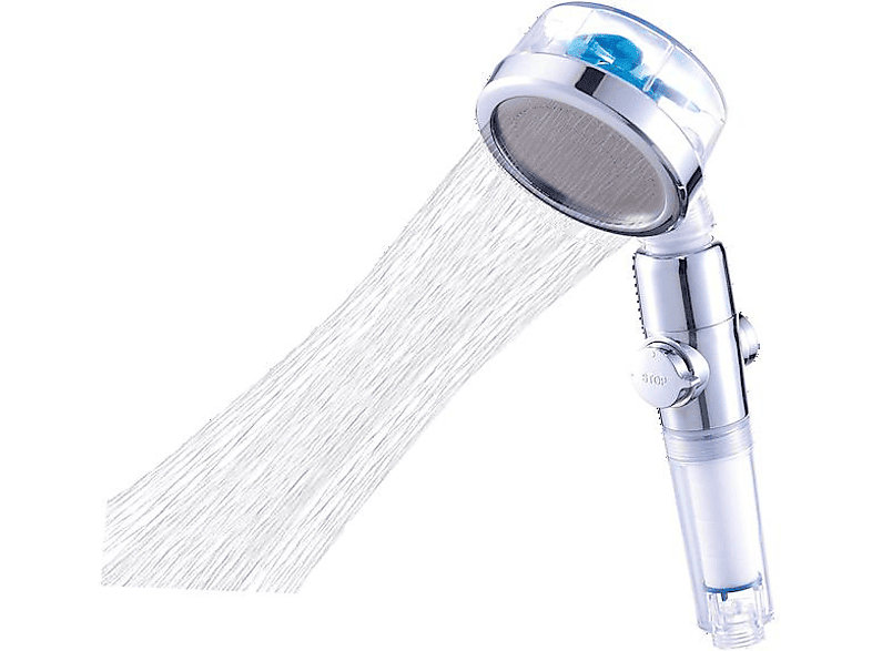 MEDIA SHOP M35884 Aquadon ECO Tornado Duschkopf, Blau | MediaMarkt