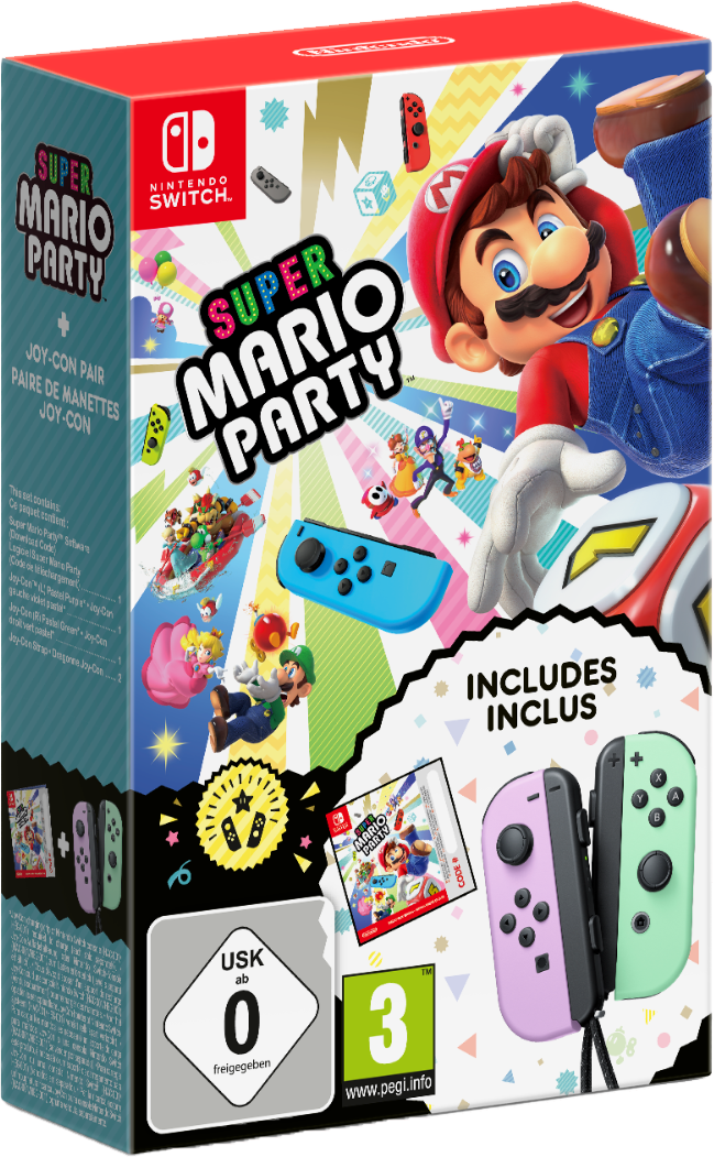NINTENDO Super Mario Party + Joy-Con Controllers Bundel kopen? | MediaMarkt