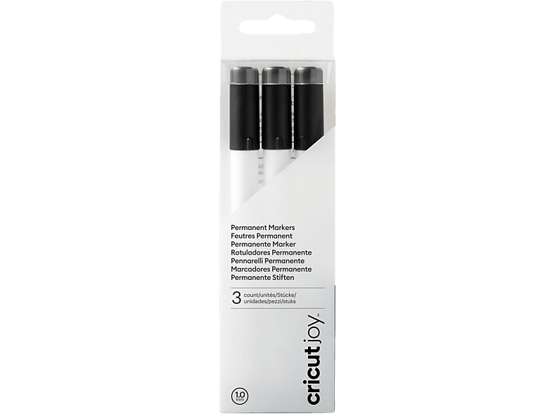 CRICUT Joy Permanente Markers 1 mm – Zwart (set van 3) | MediaMarkt