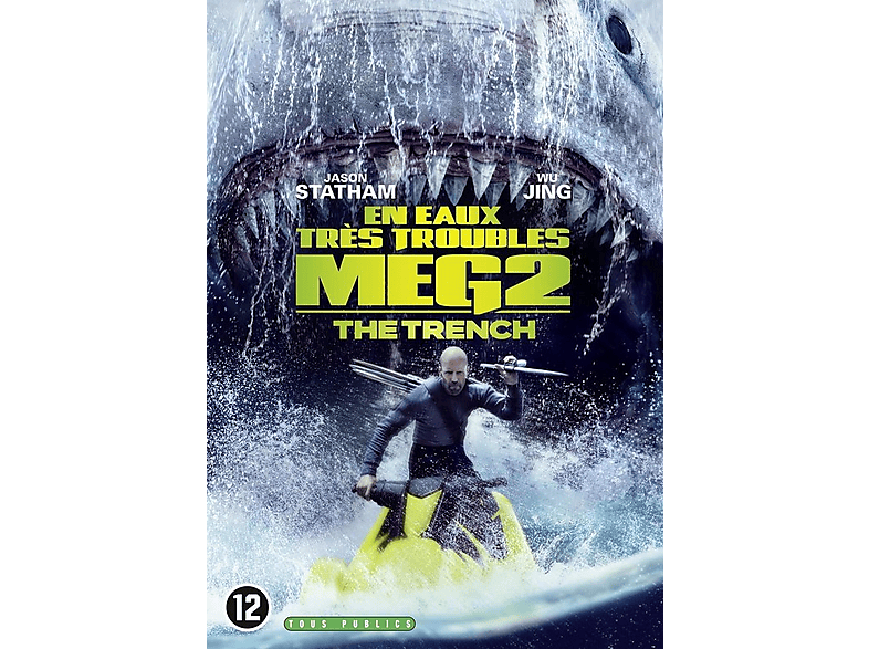 The Meg 2: The Trench DVD DVD Films