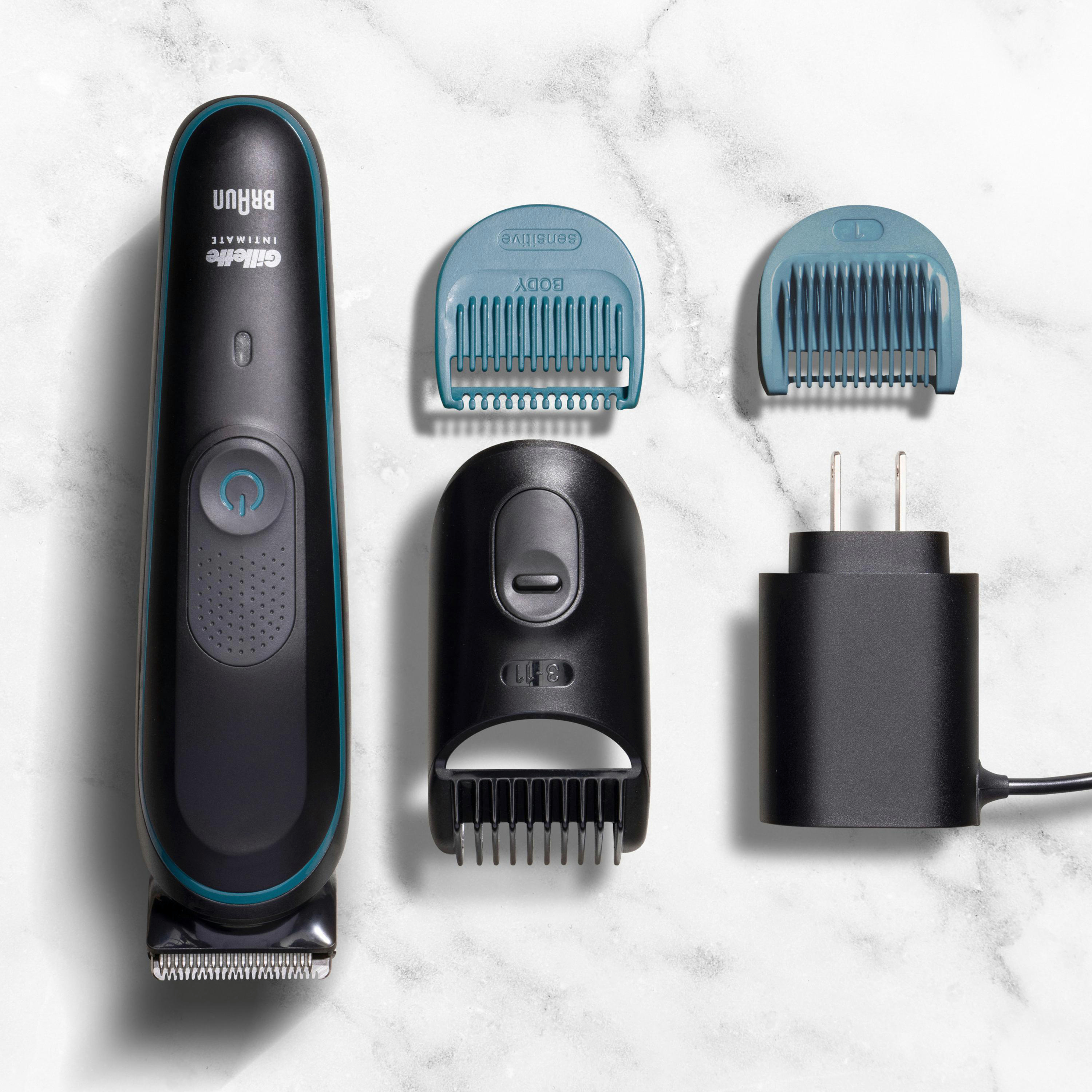 BRAUN Gillette Intimate i5 Elektrischer Trimmer, Schwarz, Akkubetrieb ...