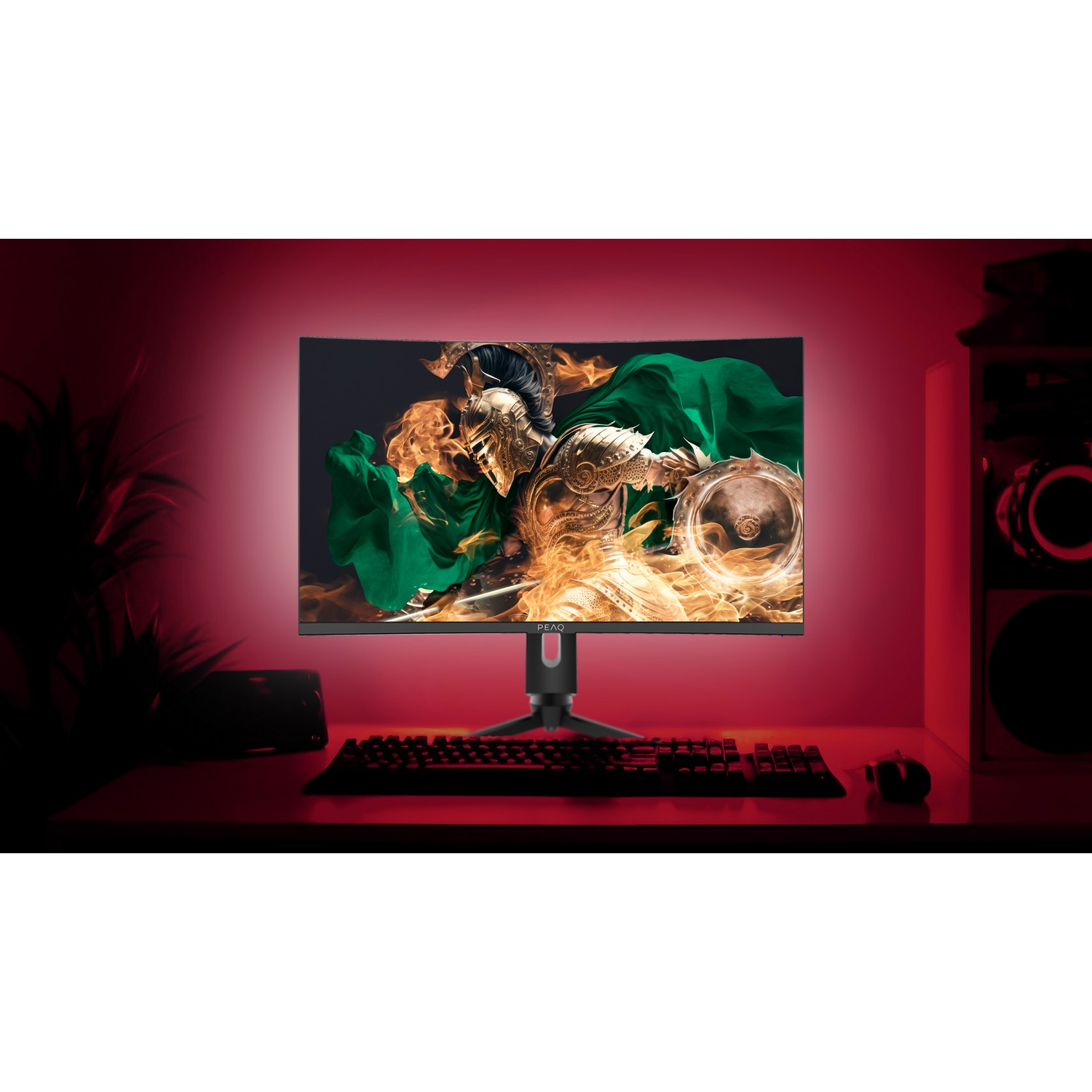 PEAQ Gaming monitor PMO G271-CQK 27" WQHD 165 HZ Curved