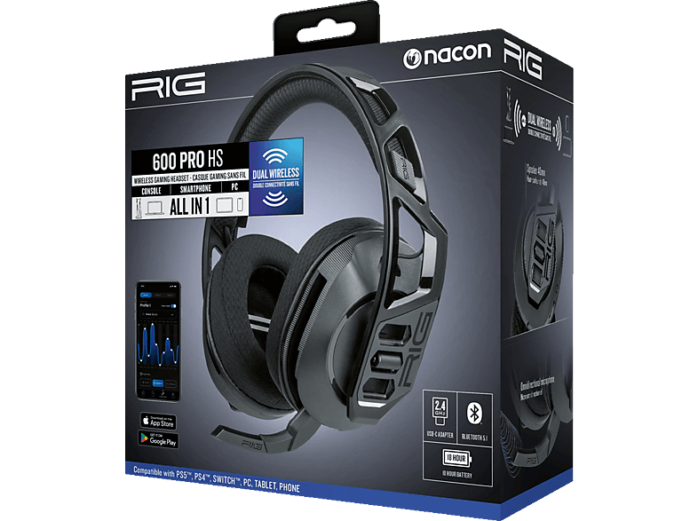 NACON Gaming RIG 600HS PRO On-Ear Headset bei MediaMarkt