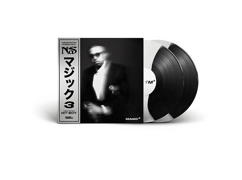 Nas | Nas - Magic 3 (Striped (B&W) Color Vinyl) - (Vinyl) Hip-Hop & Rap ...