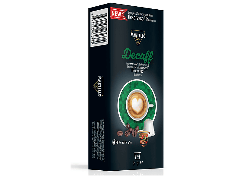 MARTELLO Kaffeekapseln Kaffeekapseln, Kompatibles System: Nespresso ...
